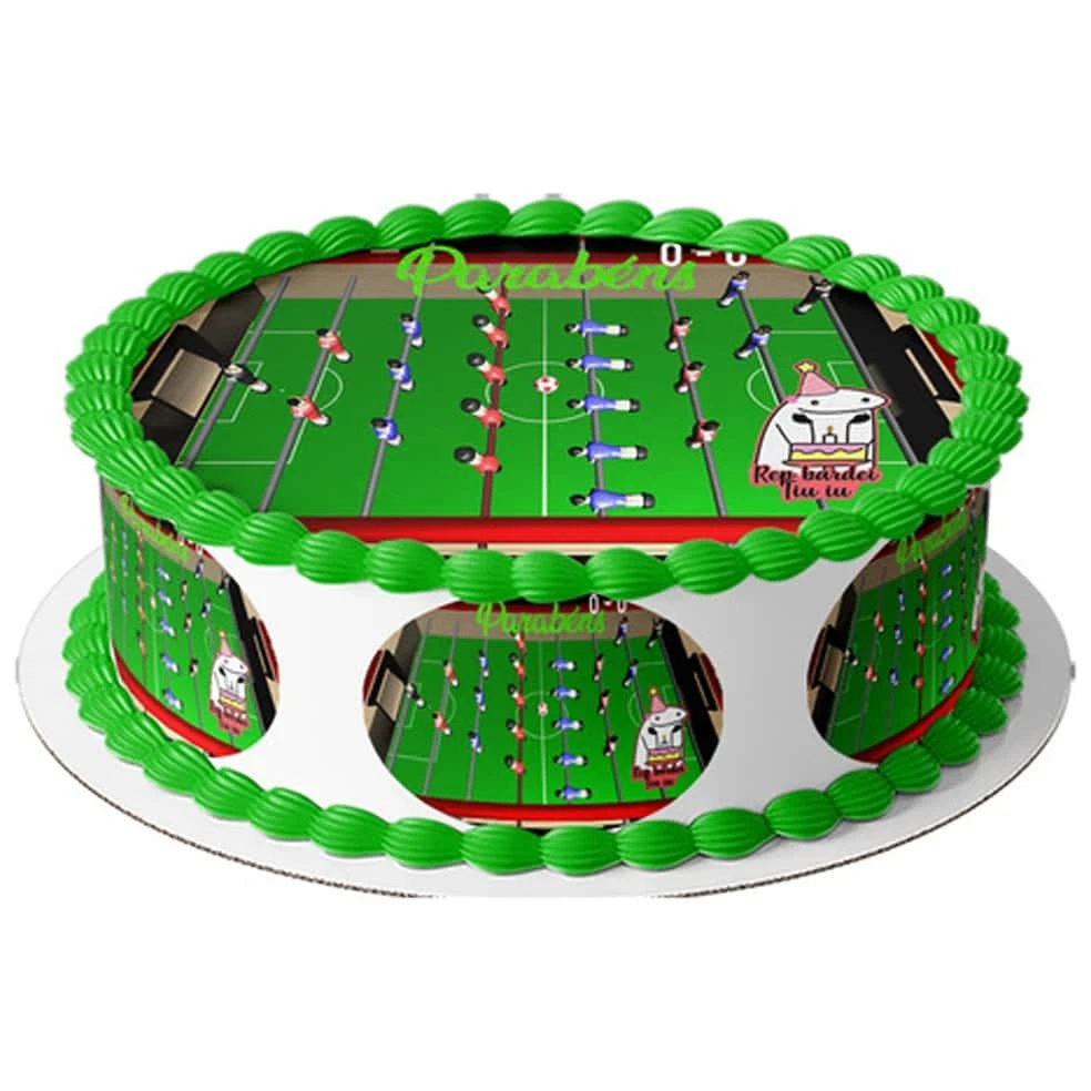 Pastry Paper For General Decoration For Cake 20cm Foosball Table ...