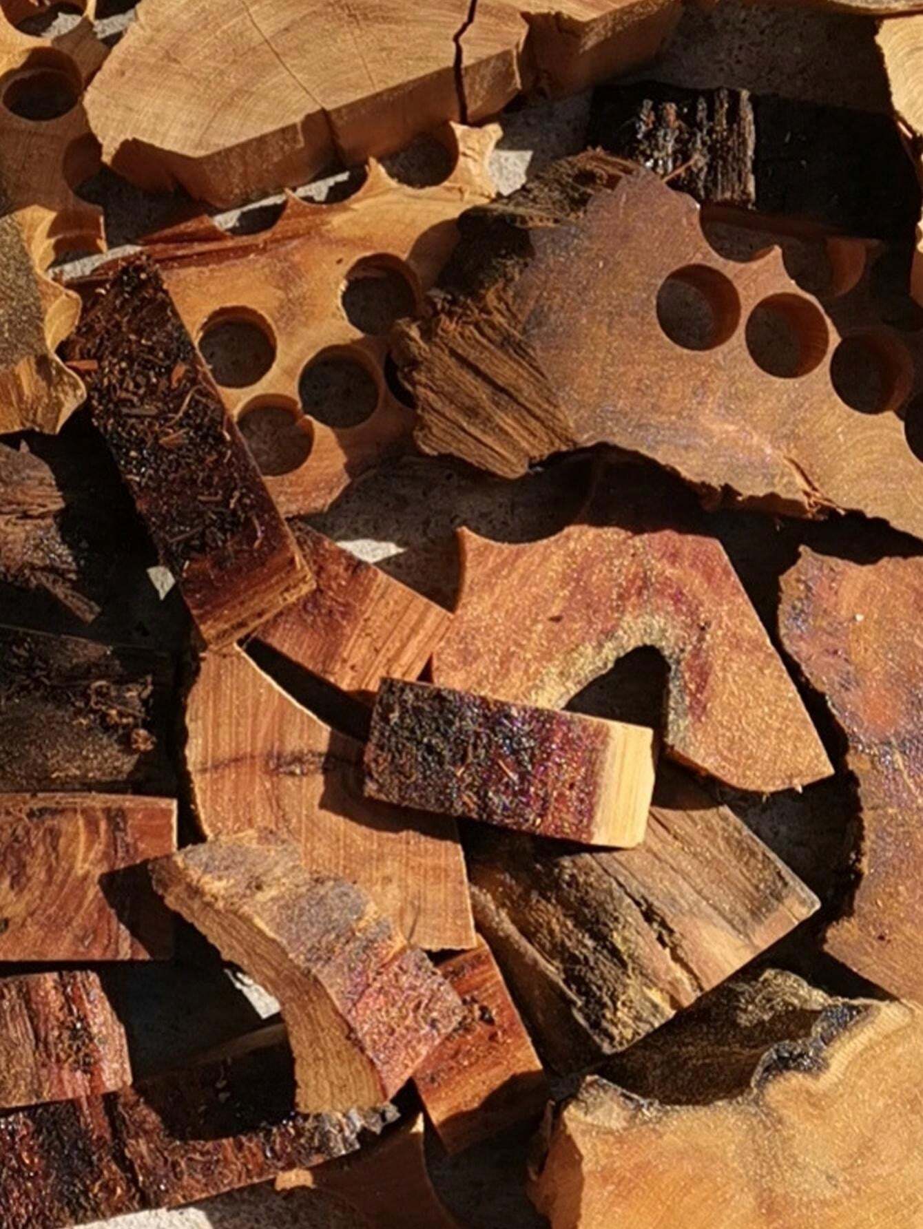 50g Juniper Wood Incense Material, Fragrant Raw Incense Wood Pieces ...