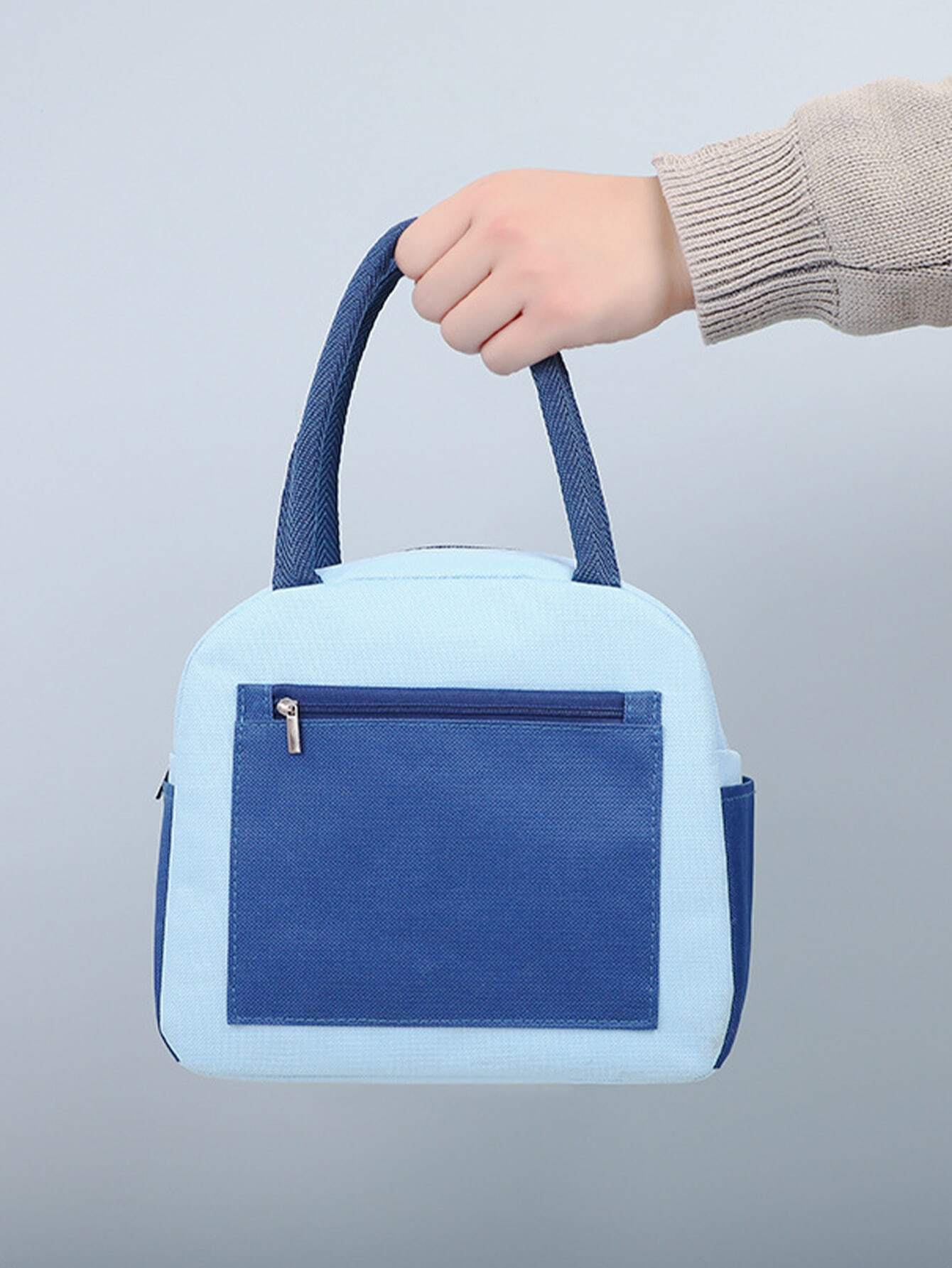 1pc Large Capacity Waterproof Picnic Bento Bag With Ice Pack And Lunch ...