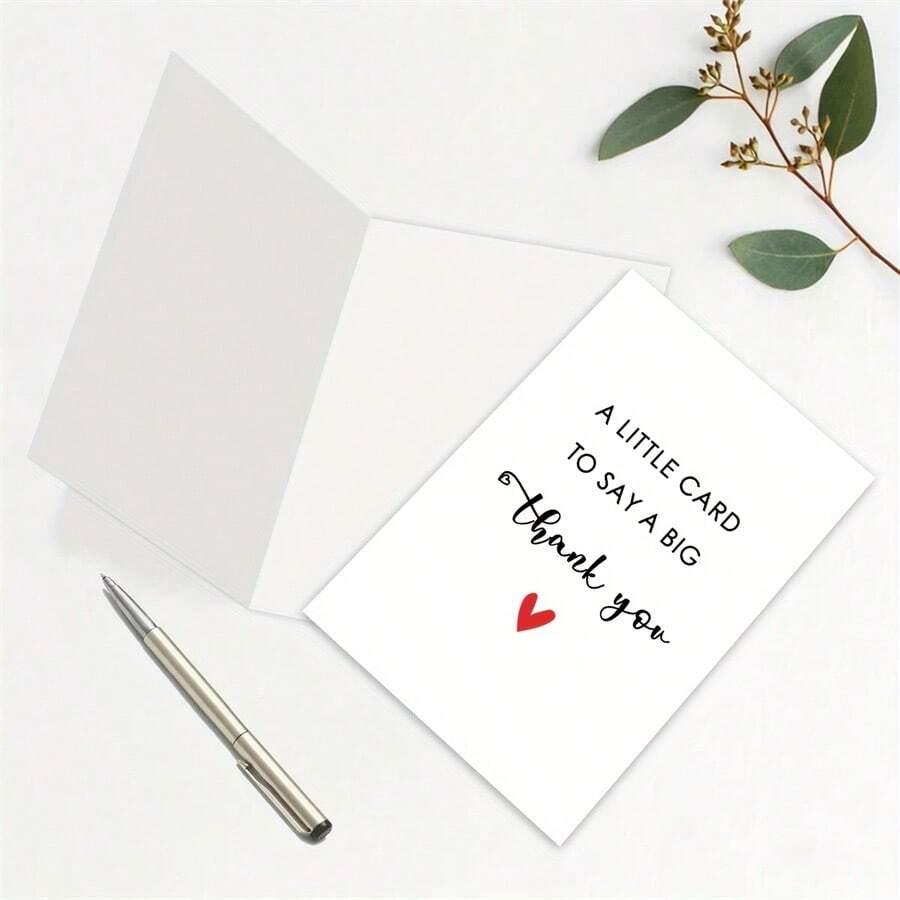 Simple Thank You Card With Envelope, Funny Thank You Card For Men Women ...