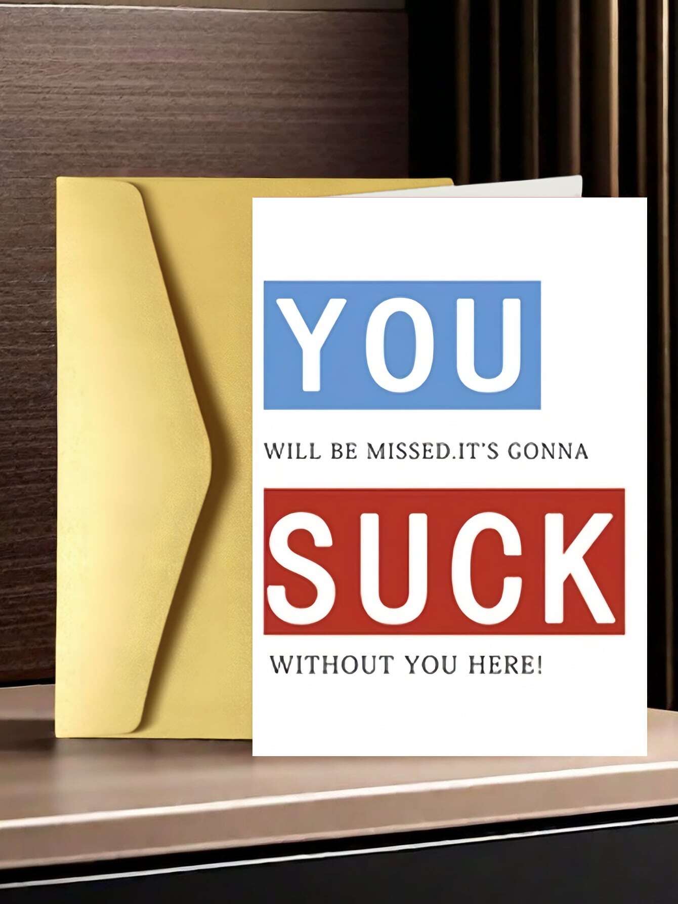 Sarcasm Definition Card For Work Bestie! Rude Farewell Gifts For ...