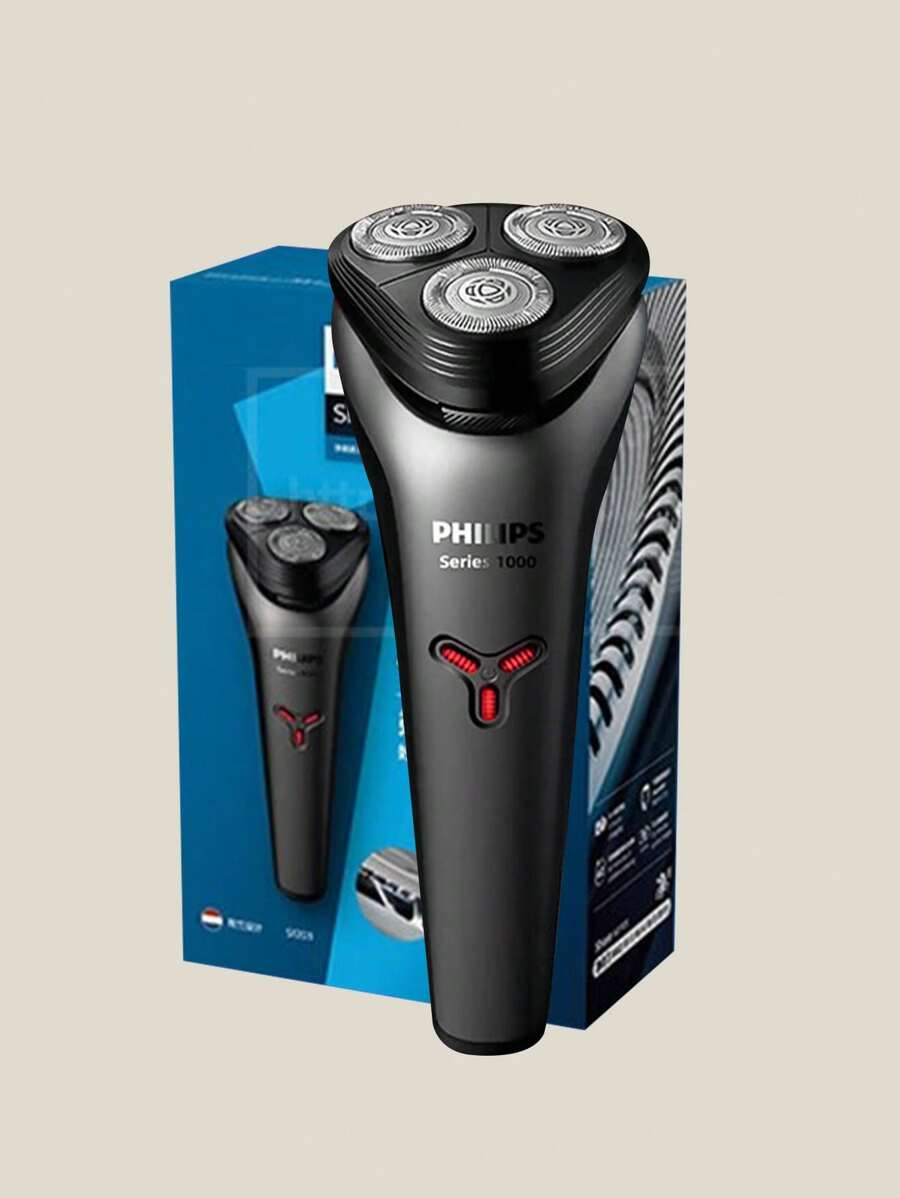 Philips (PHILIPS) Electric Shaver S1000 Upgraded Model, 3-Blade Fully Waterproof Shaving Razor ...