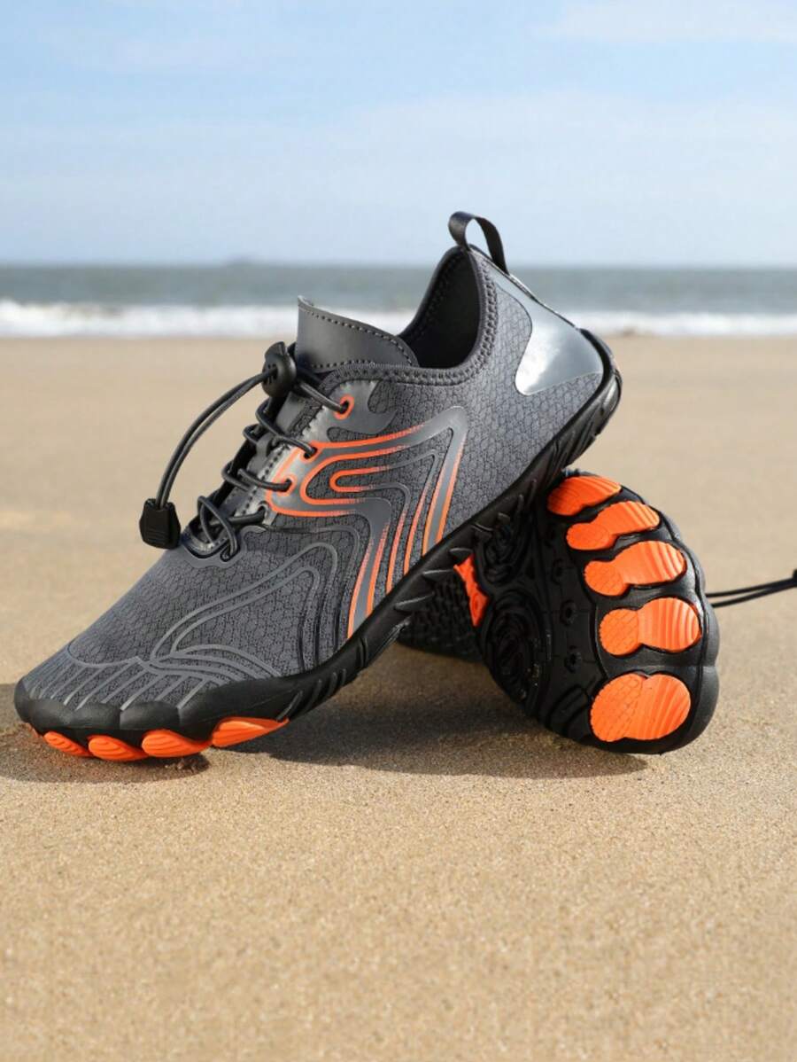 L-RUN Water Shoes Men Barefoot Shoes Quick Dry Beach Aqua Shoes ...