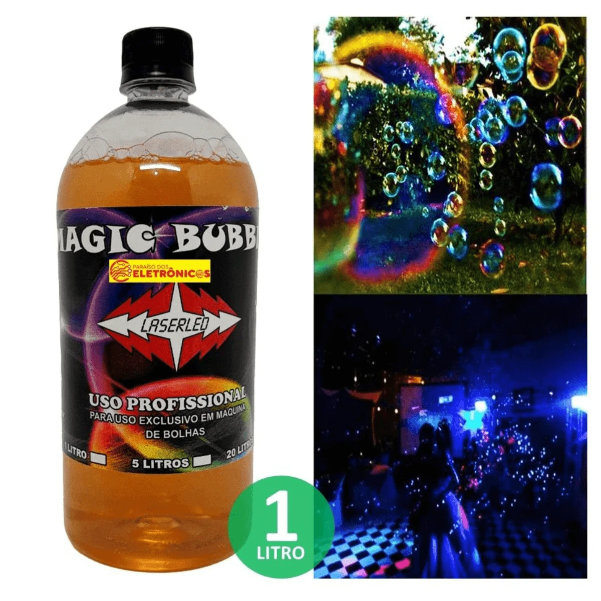 Refil Liquido Bubble Para Máquina De Fazer Bolhas De Sabão 1L | SHEIN Brasil