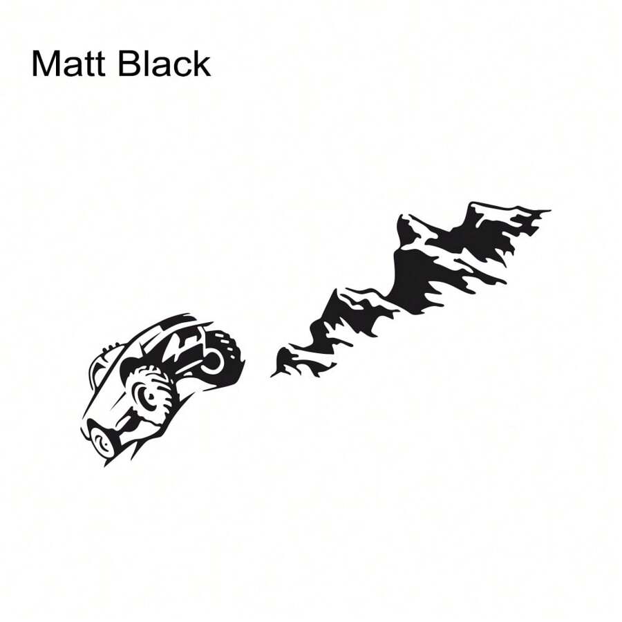 Pickup Rear Door Bumper Sticker Universal Car Truck Tailgate Decal For ...