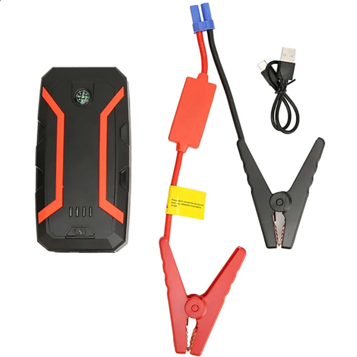 30000mah Car Jump Starter Pack 12V Booster Power Bank USB Battery ...