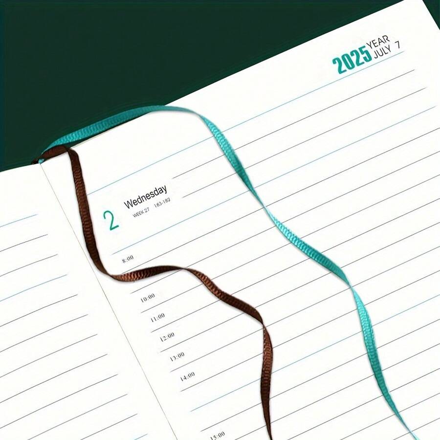 2025 New Calendar Log Self Discipline Check In Time Management One Page ...