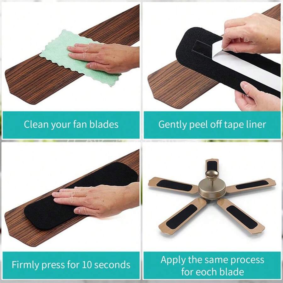 5pcs Leaf Shaped Ceiling Fan Filters - Air Purifier Pads For Ceiling ...