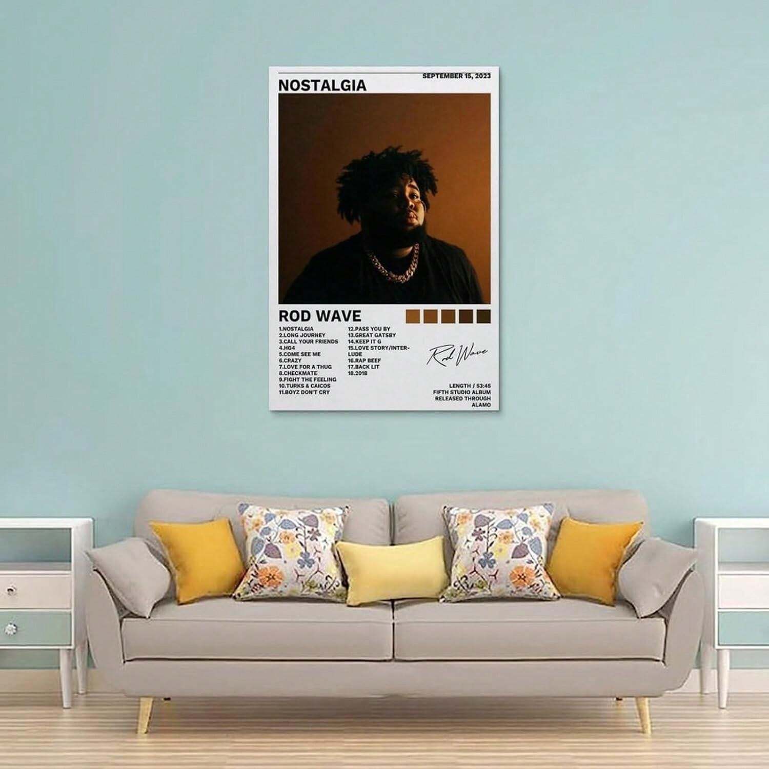 Music Cover Album Poster Album Posters For Room Aesthetic Canvas Wall ...
