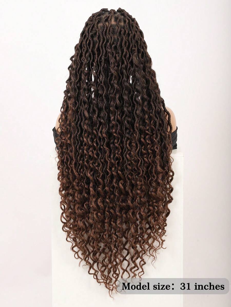 Full Lace Square Knotless Locs Briaded Wigs For Women Full Lace Briaded ...