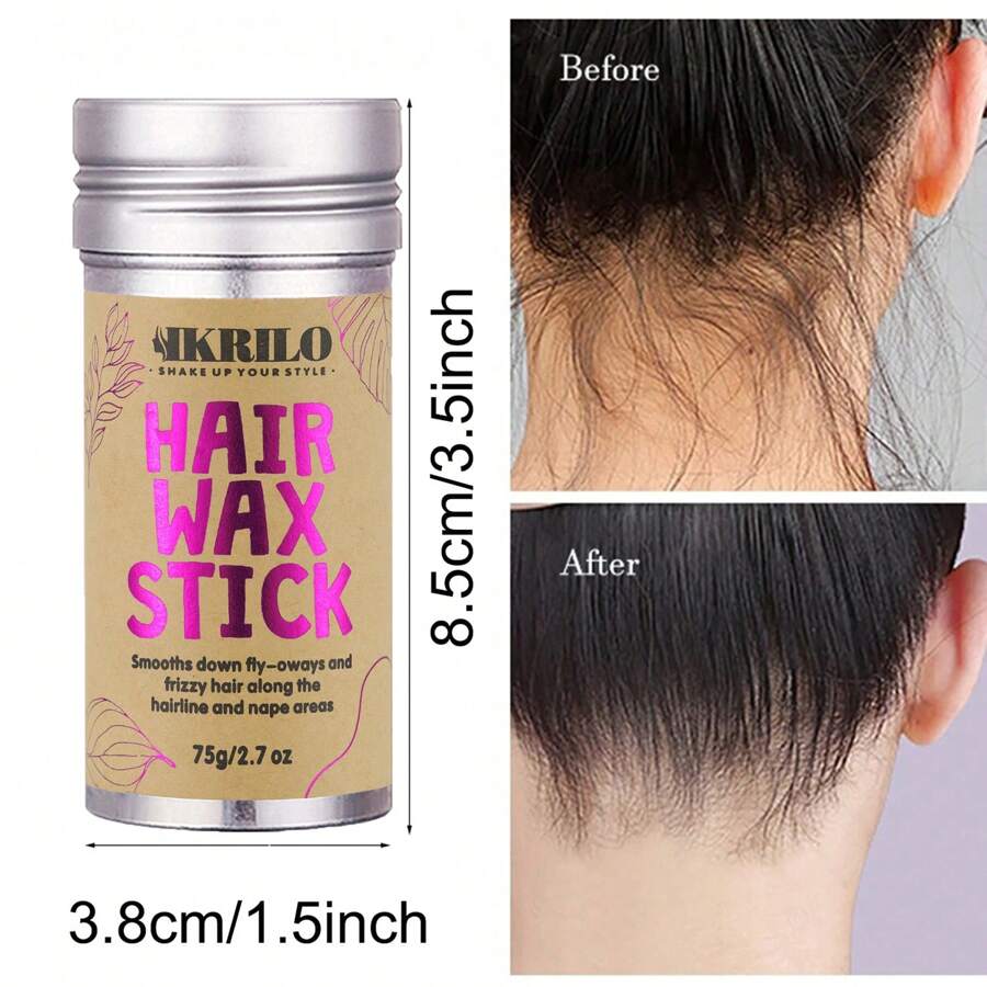 Hair Wax Stick, Suitable For All Hair Types, For Finishing Fringes ...
