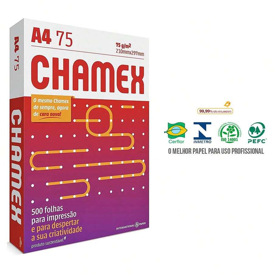 Chamex Office A4 Bond Paper 210x297mm 75g Ream 500 Sheets | SHEIN UK