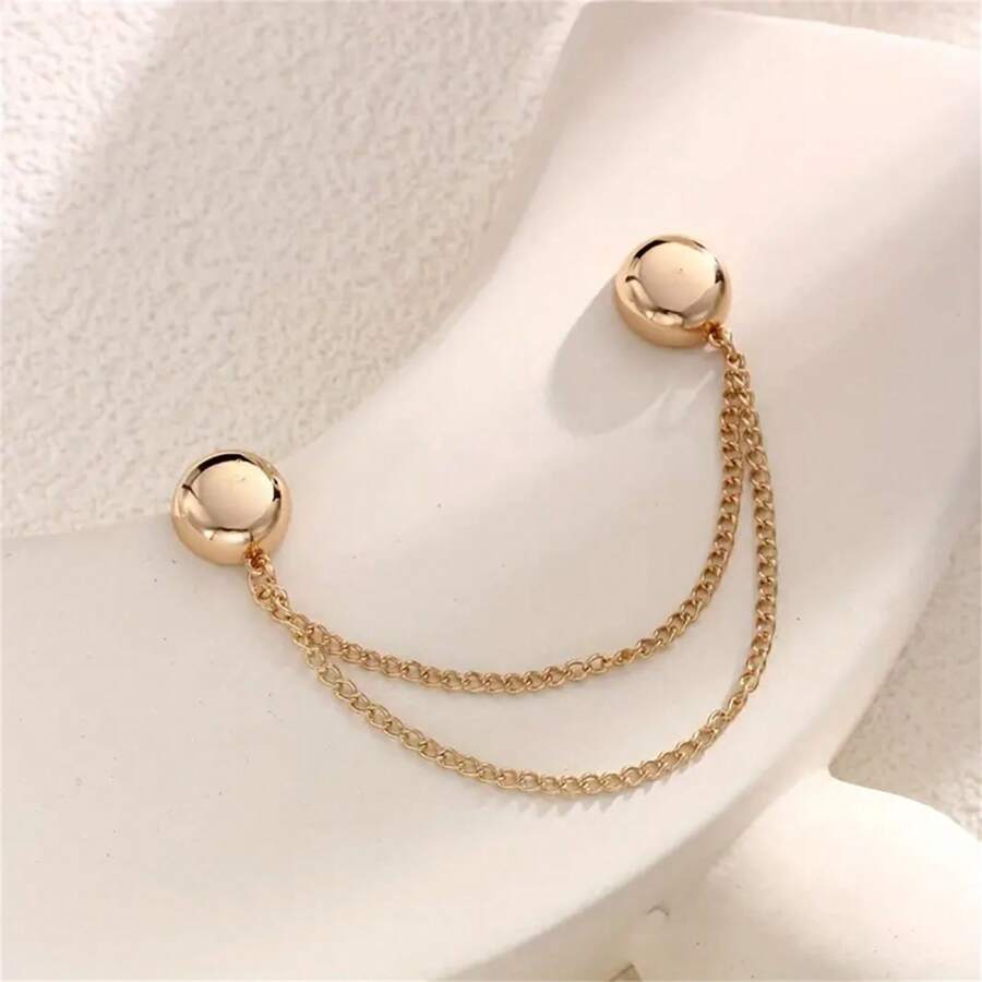 1pc Adjustable Magnetic Pant Clip And Cuff Clip - Durable Alloy ...