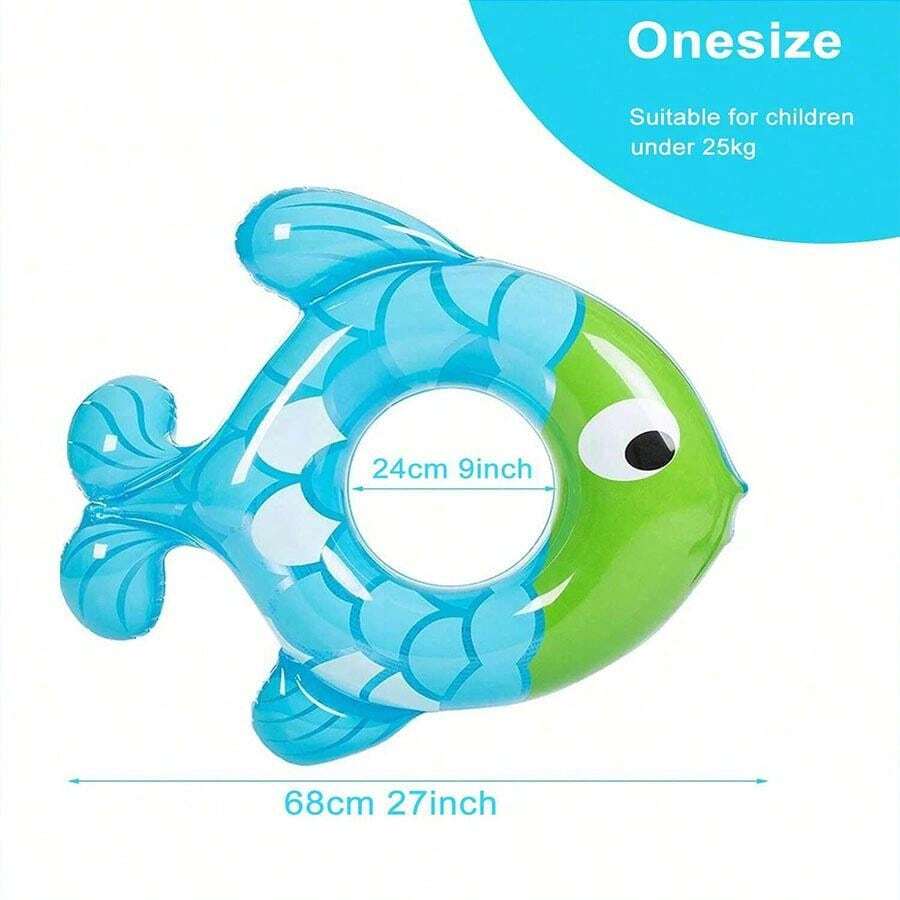Flotador inflable en forma de pez payaso, salvavidas de vida en forma ...