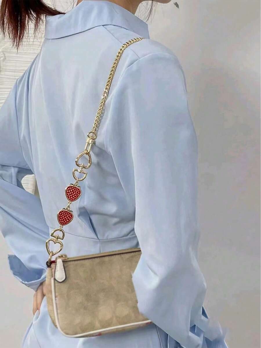 1pc Bag Extension Chain Mahjong Bag Transformation Strawberry Bag Chain ...