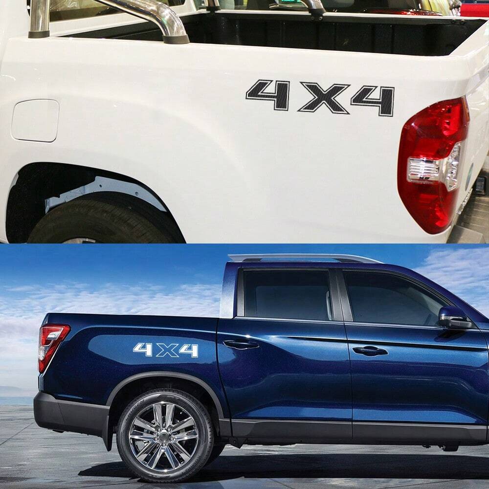 Calcomanías todoterreno 4x4 para camioneta, adhesivo de vinilo de ...