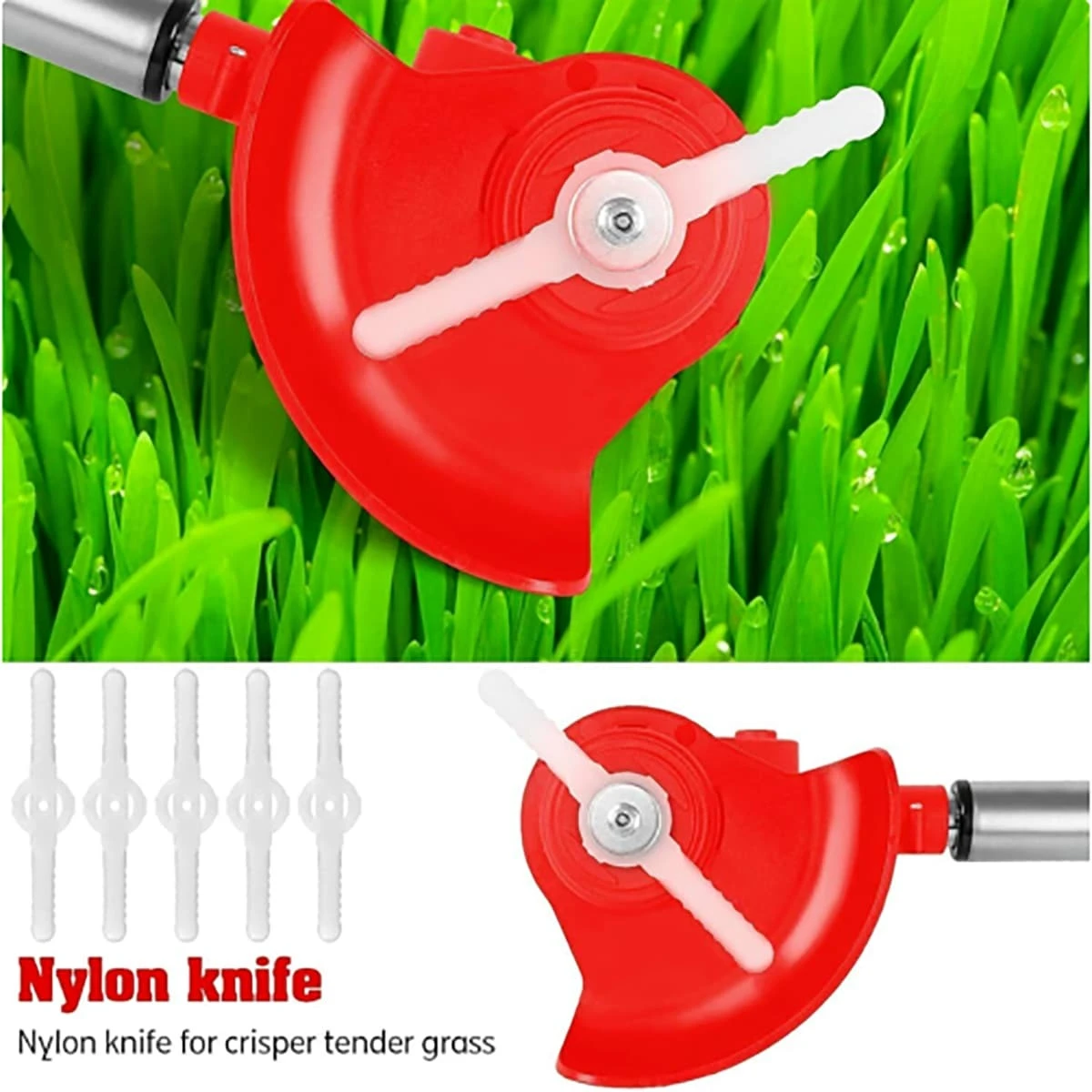 Electric Cordless Strimmer Grass Trimmer Cutter 12V Garden Edger With 2 ...