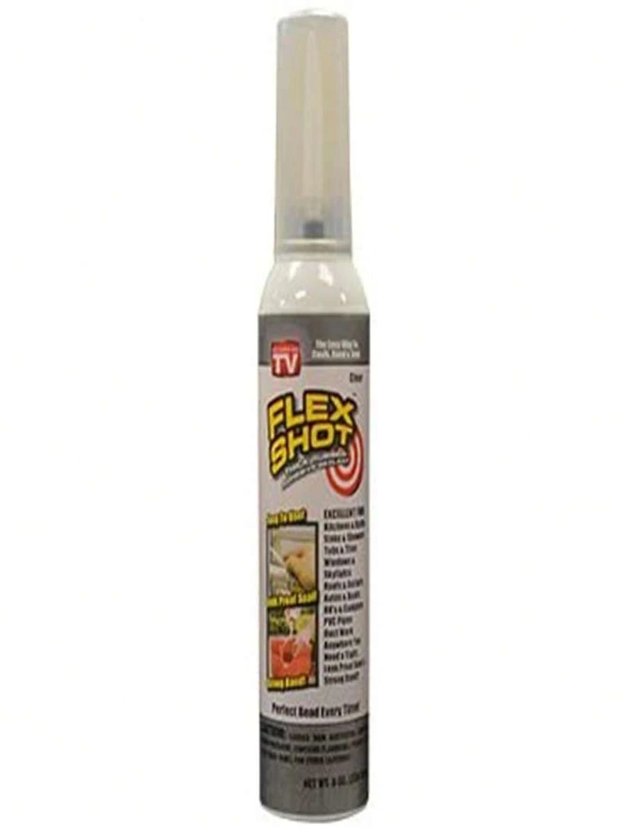 Swift Response FSH8C-4 8 Oz Flex Shot Adhesive Sealant, Clear ...