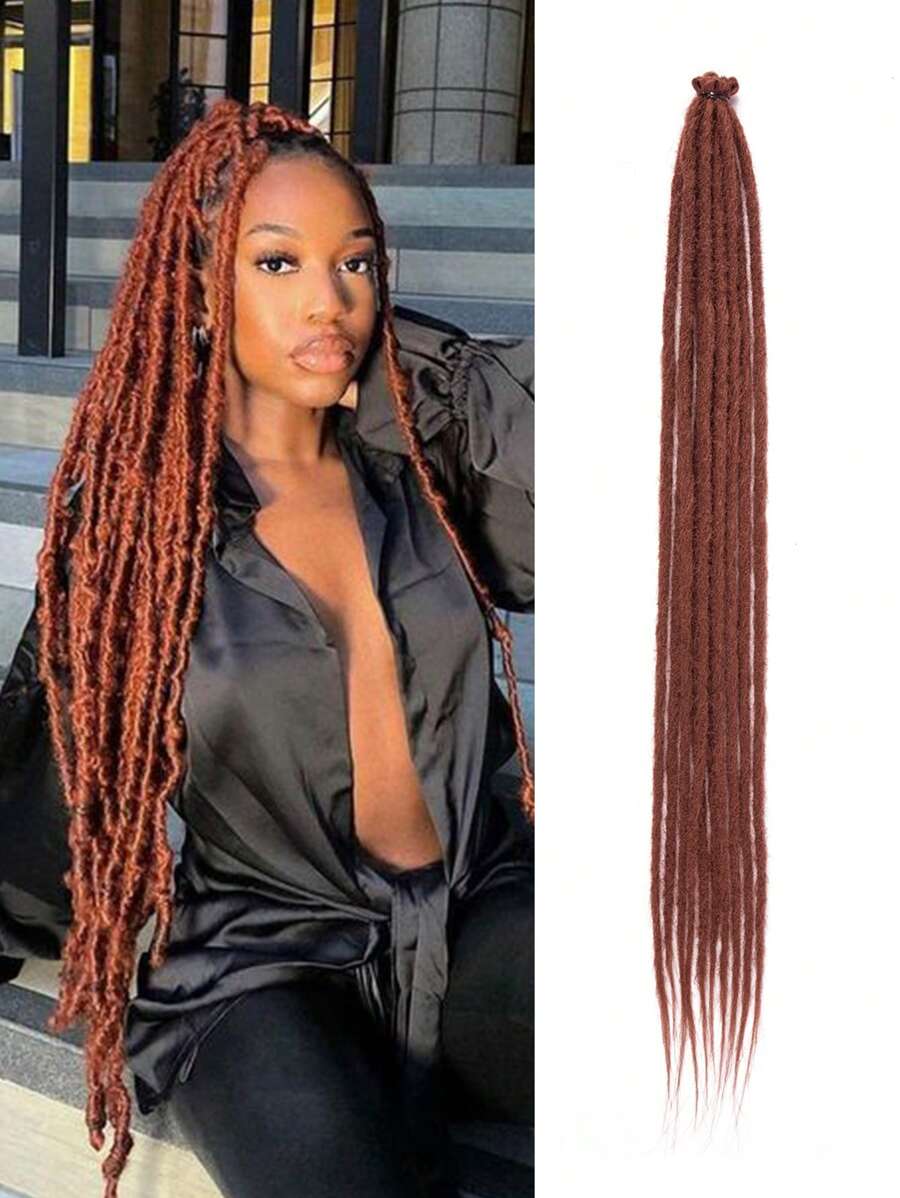 Dreads Hair Extensions Crochet Braiding Hair Long Synthetic Dreadlock ...