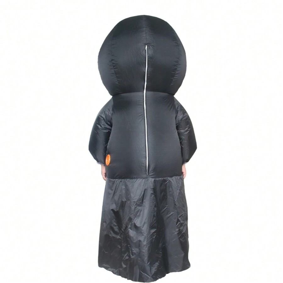 Inflatable Reaper Costume Air Blow Up Jaws Jumpsuit Fancy Dress Funny ...