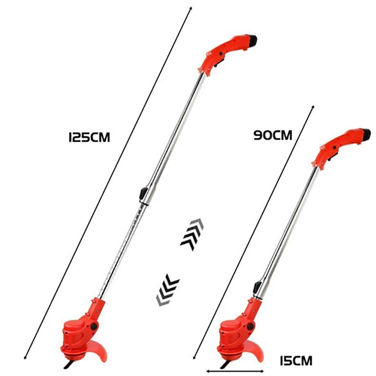 Electric Cordless Strimmer Grass Trimmer Cutter 12V Garden Edger With 2 ...