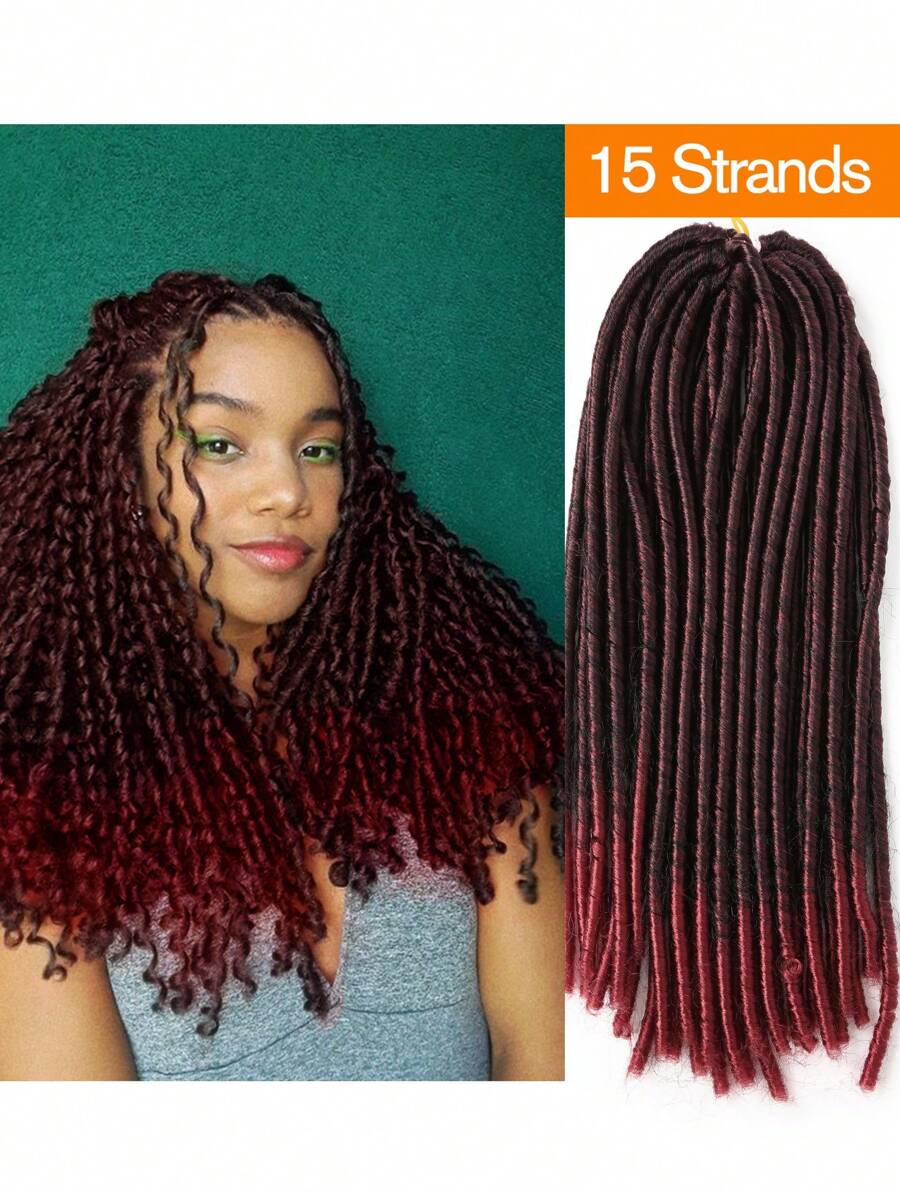 1 Paquete Trenzas de Ganchillo Dread Softex Nina de Cabello Rizado ...