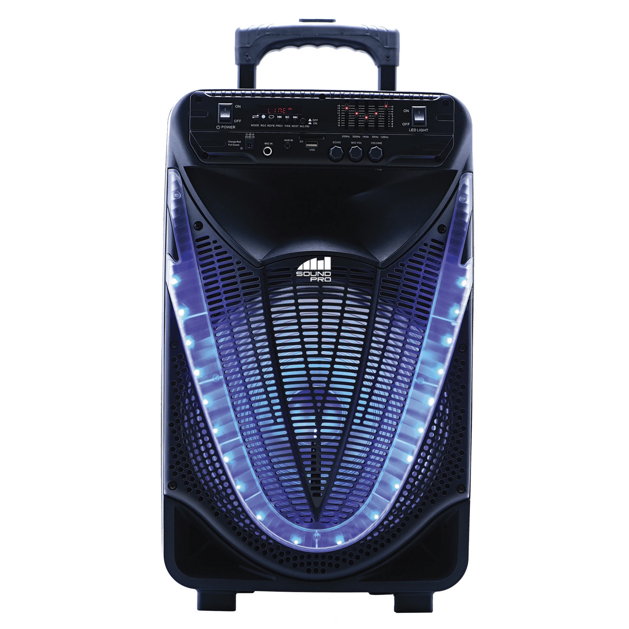 Naxa Naxa Portable 12 Inch Bluetooth Party Speaker With Disco Light ...