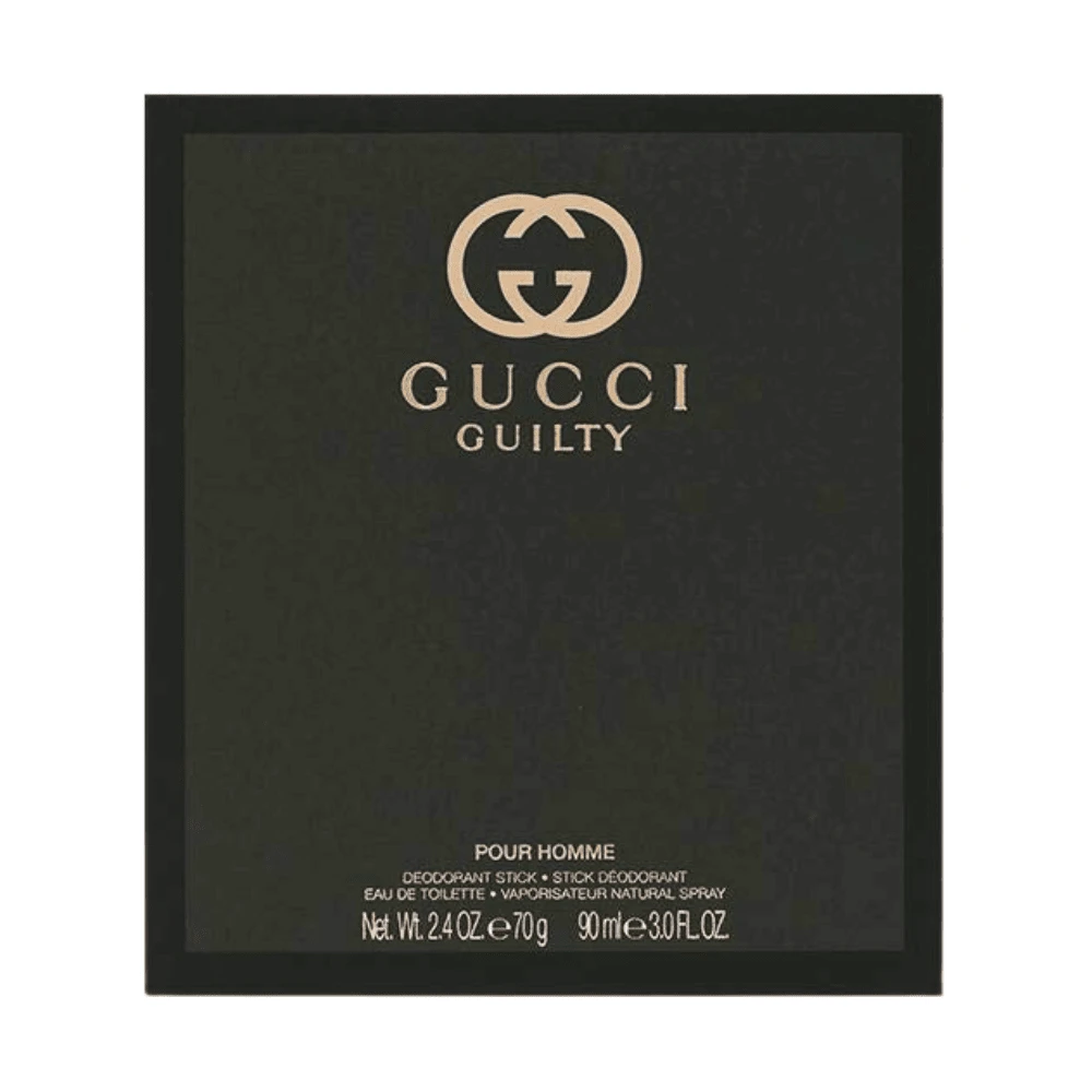 Gucci GUCCI GUILTY Cologne For Men By Gucci 2 PC Travel Exclusive Set 3 ...