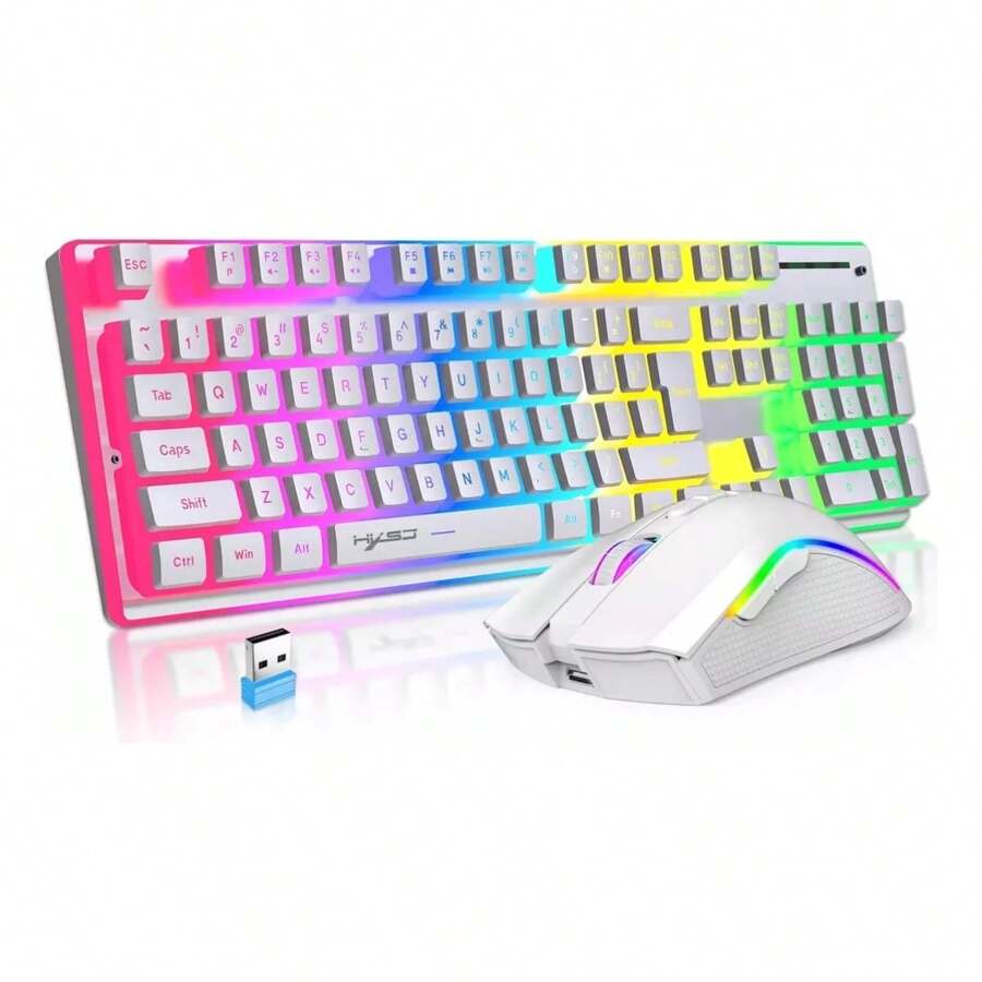 Professional Wired USB Gaming Mouse And Keyboard Kit | SHEIN UK