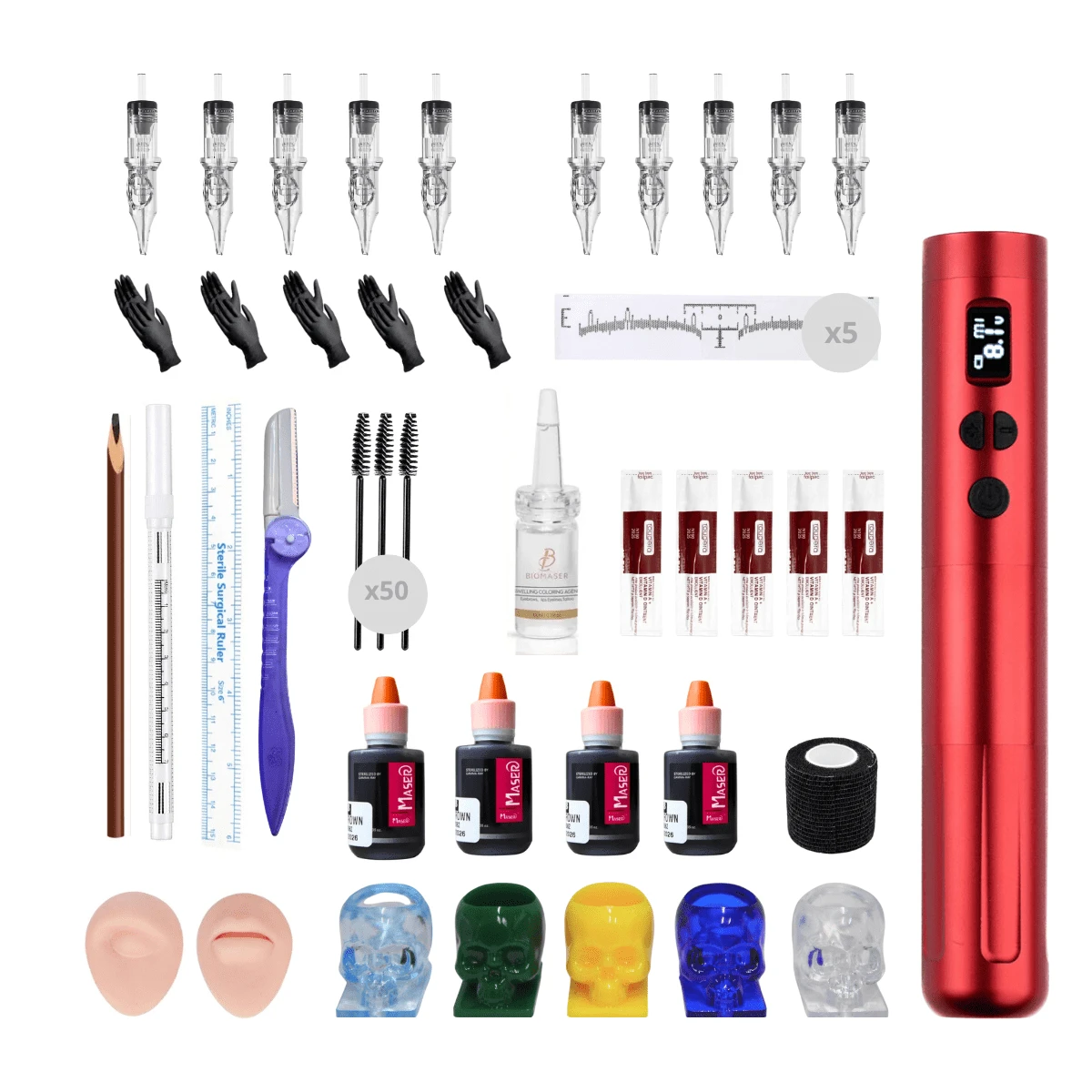 KIT PARA MICROBLADING Y SHADING PROFESIONAL RAINBOW | Mode de Mujer ...