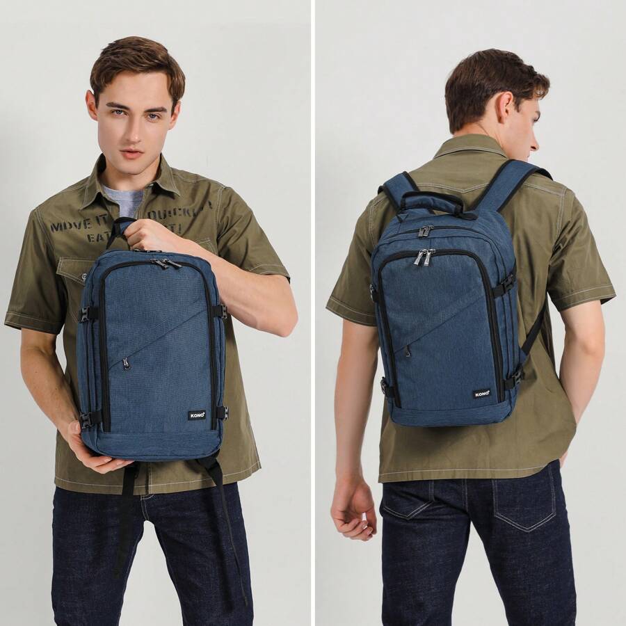 KONO Waterproof 20L Carry-On Travel Backpack 40x20x25cm Lightweight ...