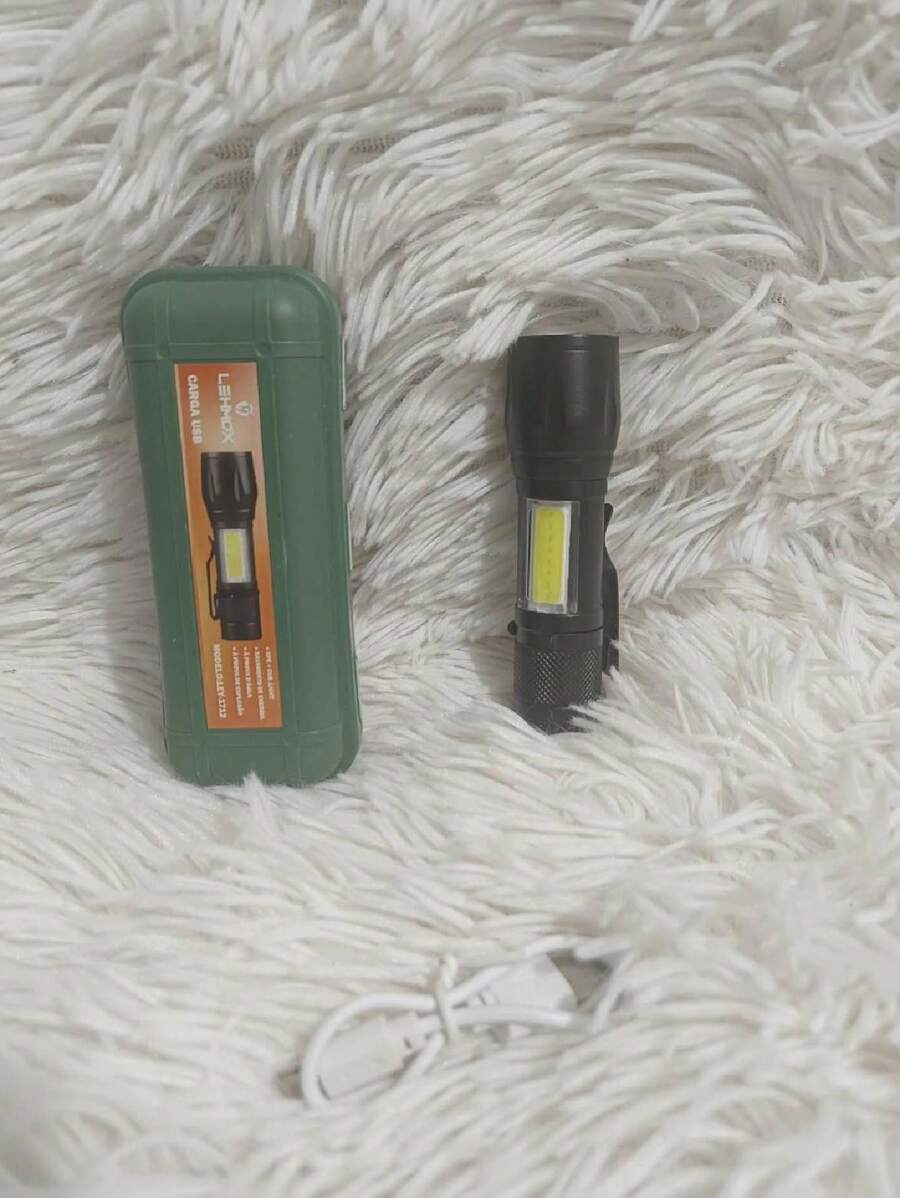 Sofirn0 Lumen Touch LED Flashlight With USBC Rechargeable Port Powered ...