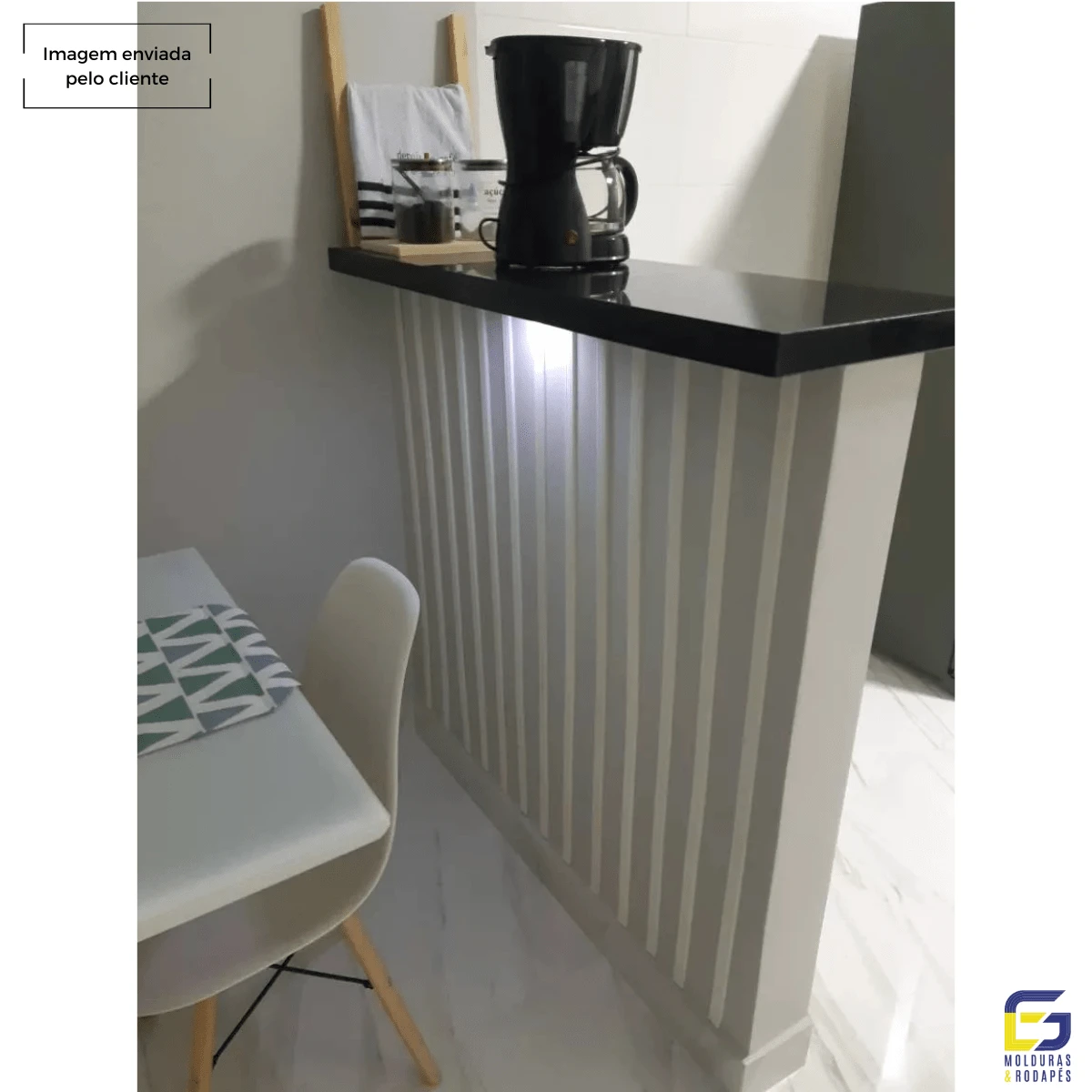 Boiserie Frame Skirting Board Slatted Panel Eva Self-Adhesive Orion 2 ...