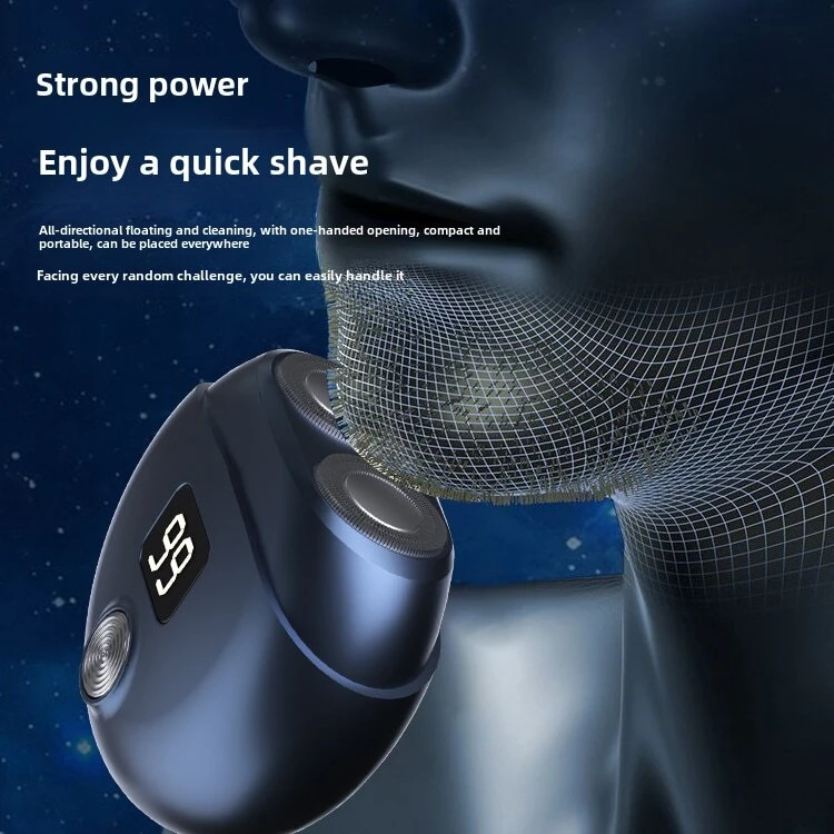 New Mini Floating Shaver, IPX7 Waterproof Rechargeable Electric Razors ...