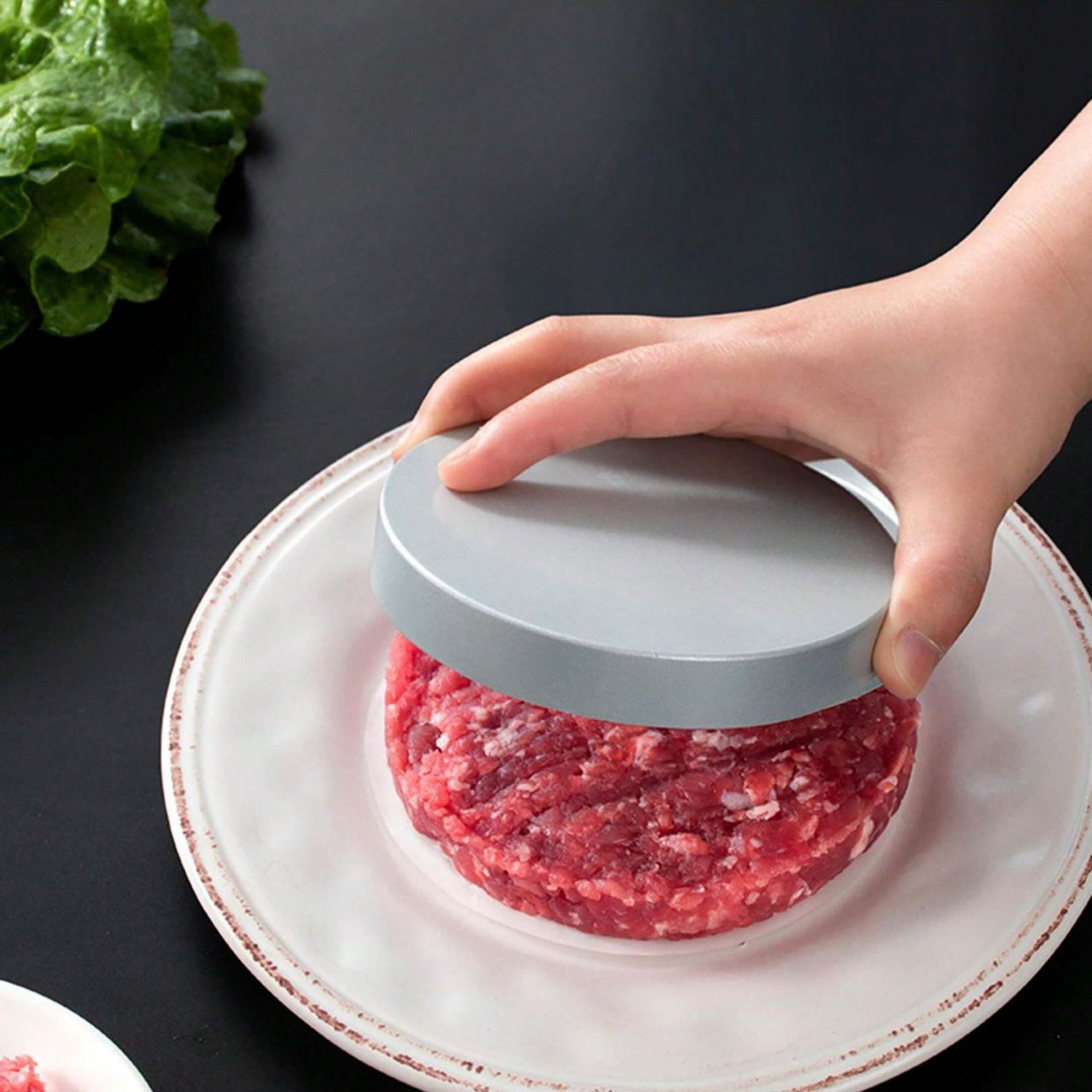 Burger Press With 100 Non-Stick Patty Papers | Hamburger Mold With Free ...