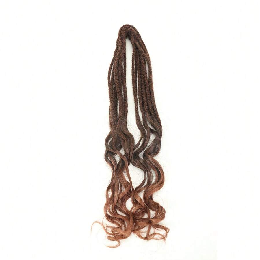 Synthetic Double Ended Dreadlock With Loose Wave Extensions 24 Inch ...