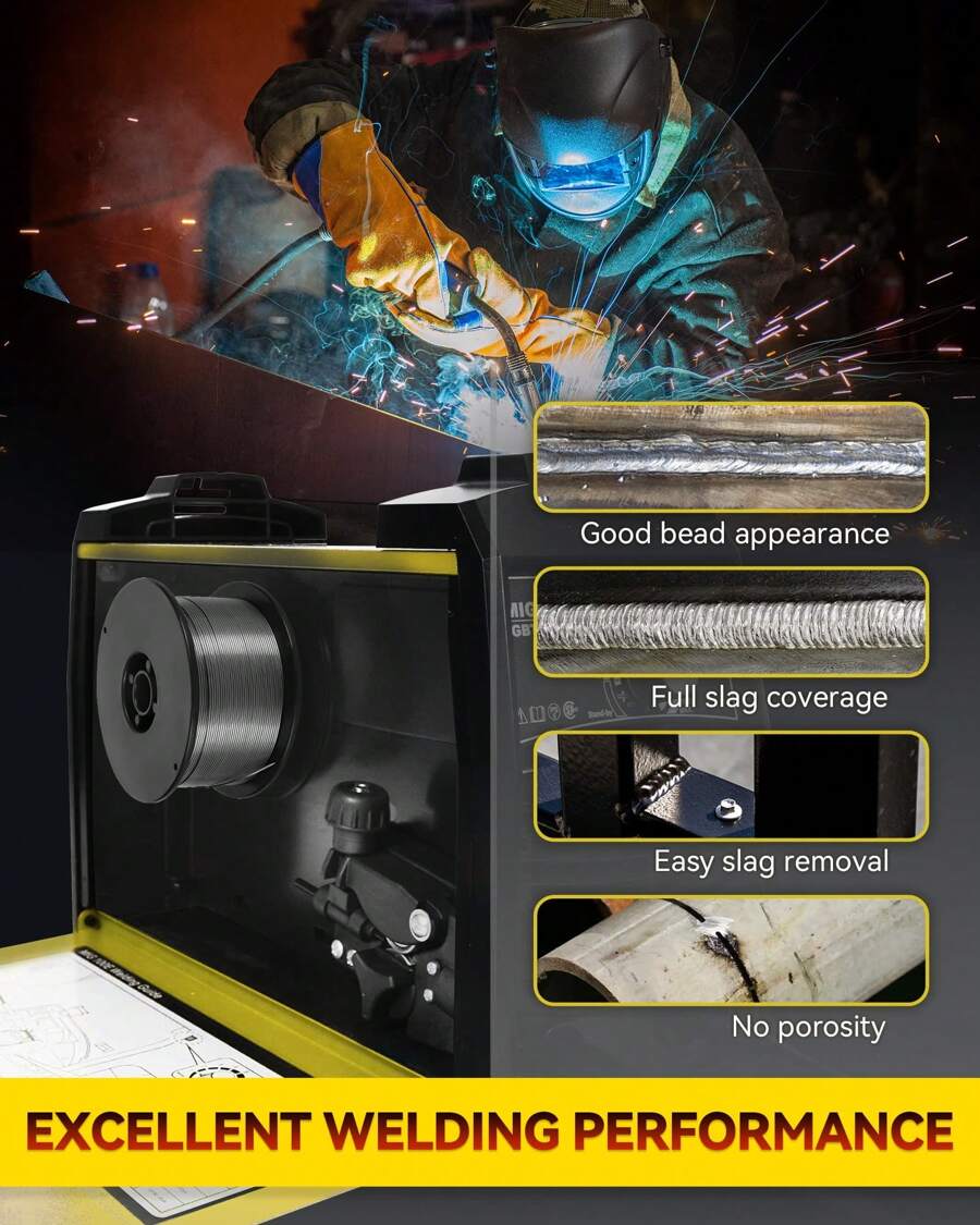 035 Flux Core Welding Wire: E71TGS Gasless Welding Mig Wire .035 Flux ...