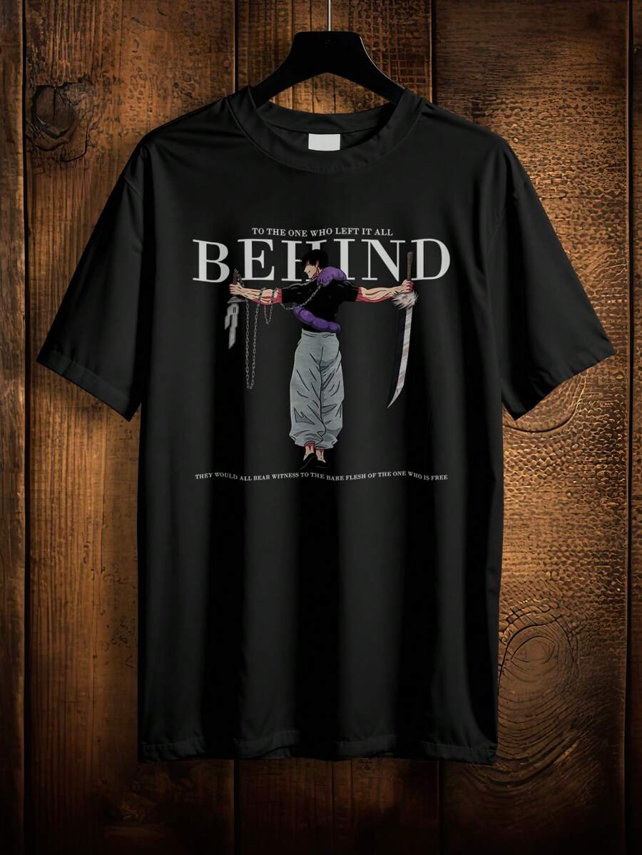 Jujutsu Kaise Toji Fushiguro Behind Anime Ref 2028 VEST NERD T-Shirt ...