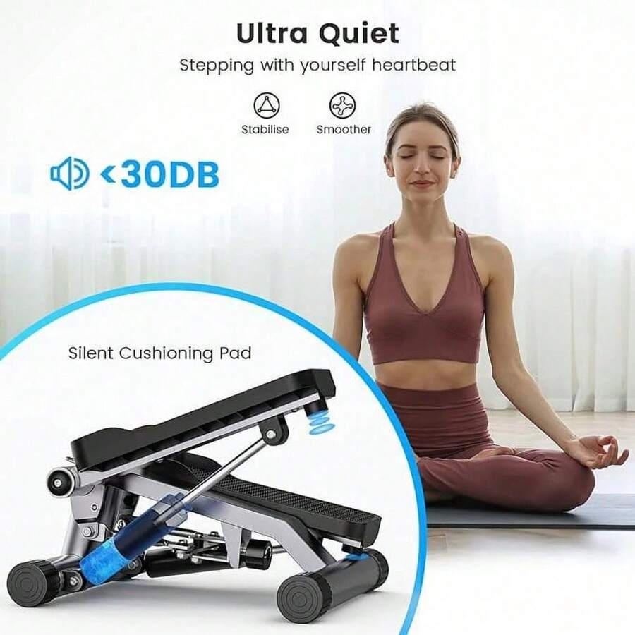 Upgo Stair Stepper For Sxercise, Mini Steppers With Resistance Band ...