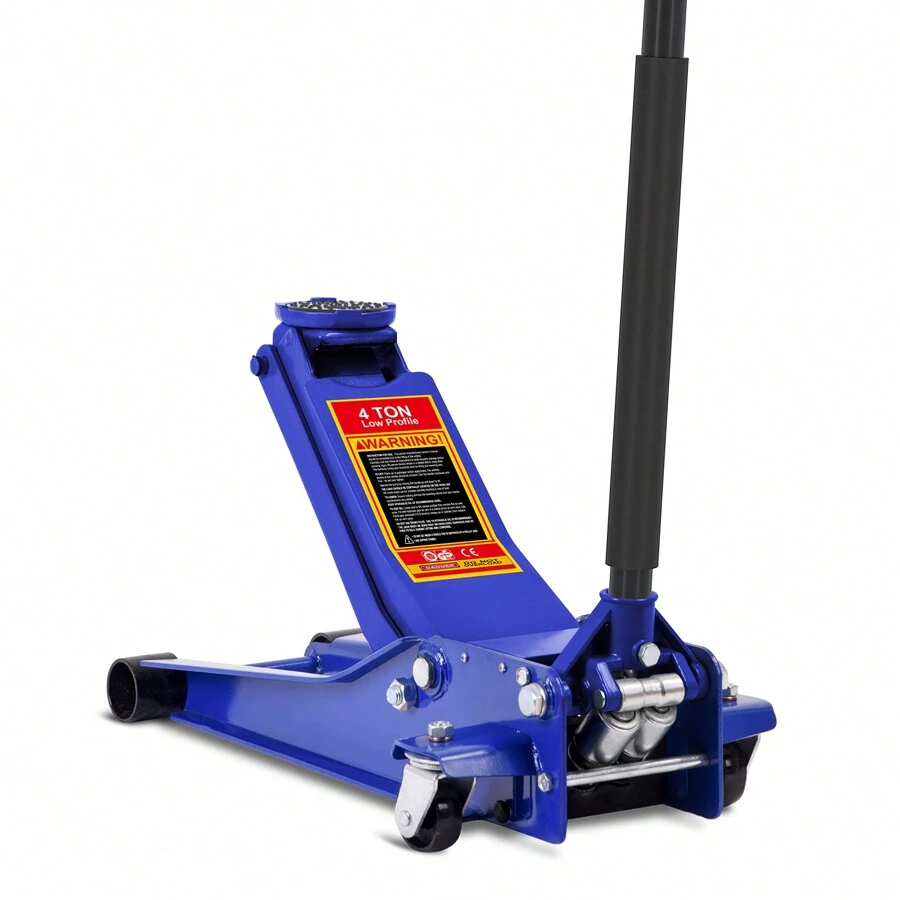 4 Ton Hydraulic Floor Jack, Low Profile Steel Racing Car Jack With Dual ...