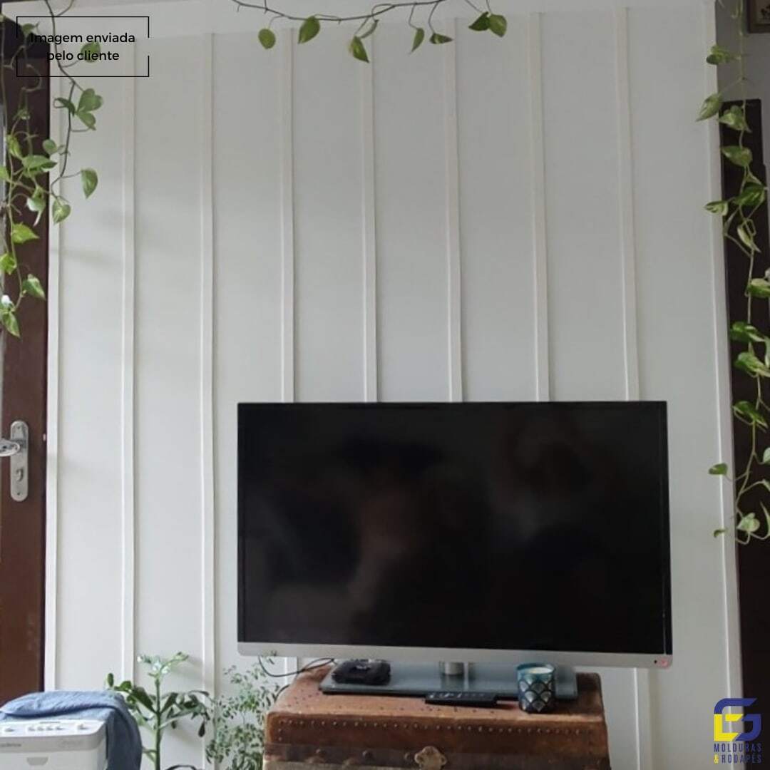 Boiserie Frame Skirting Board Slatted Panel Eva Self-Adhesive Smooth 2 ...