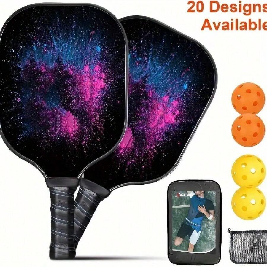 Pickleball Paddle Features Polymer Honeycomb Composite Core, Graphite ...