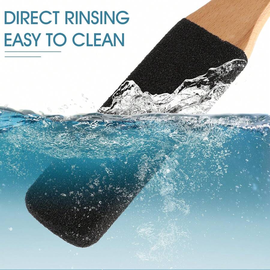 Professional Wooden Foot File For Pedicure - Removes Cracked Heels ...