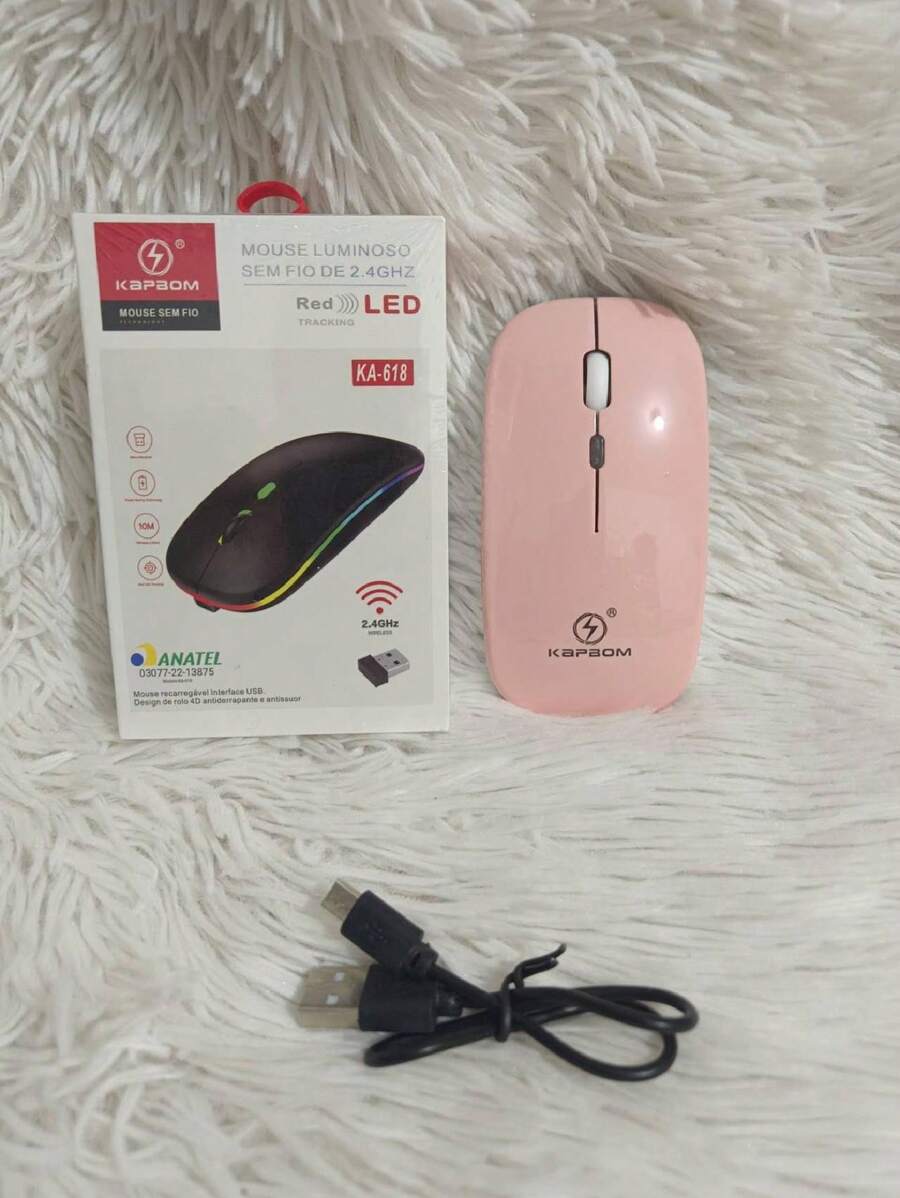 Kapbom 2.4GHz Wireless RGB Mouse | SHEIN USA