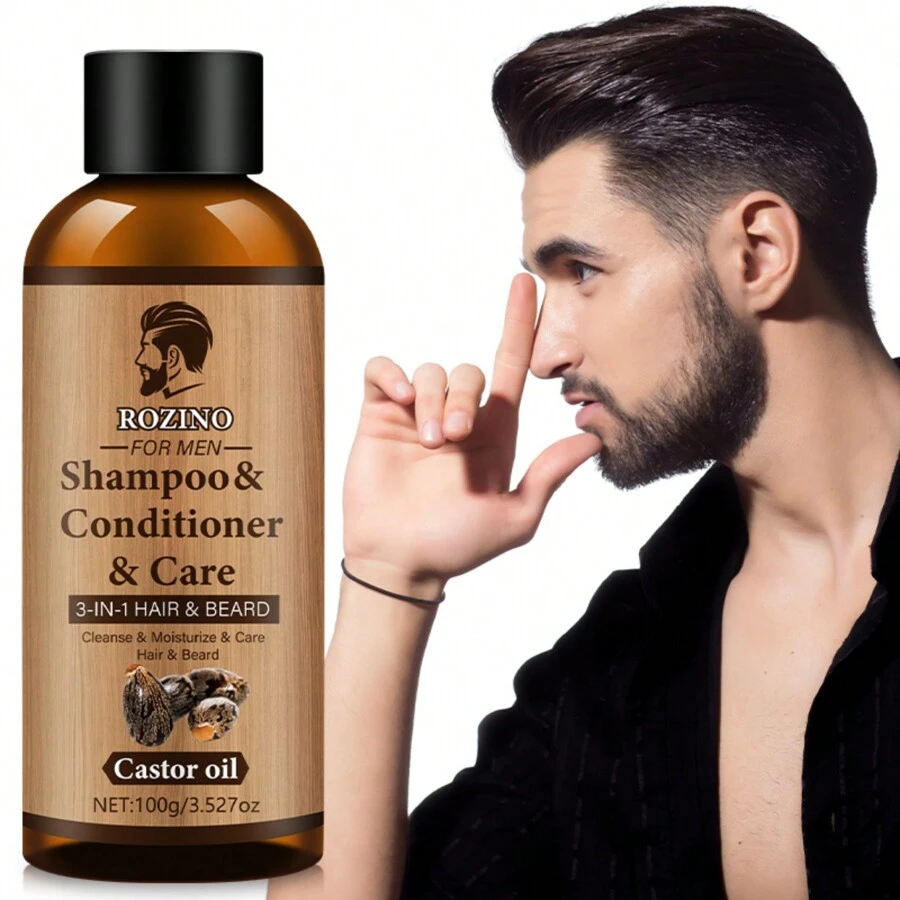100g 2-In-1 Beard And Hair Shampoo, Gentle Deep Nourishing, Deeply ...