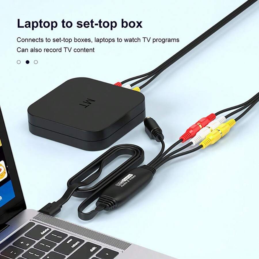 Convertidor USB de VHS a digital, captura de video y audio USB 2.0 ...