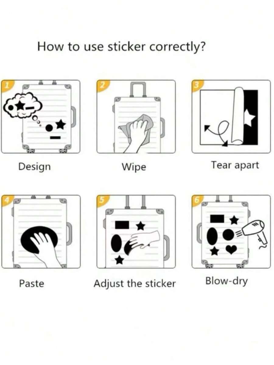 50 Sheets, Cute Labu Cartoon Graffiti Stickers, Luggage Waterproof ...