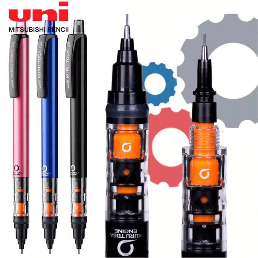 uni Japan UNI Mechanical Pencil M5-452 Kuru Toga 0.5mm Refill Rotating ...
