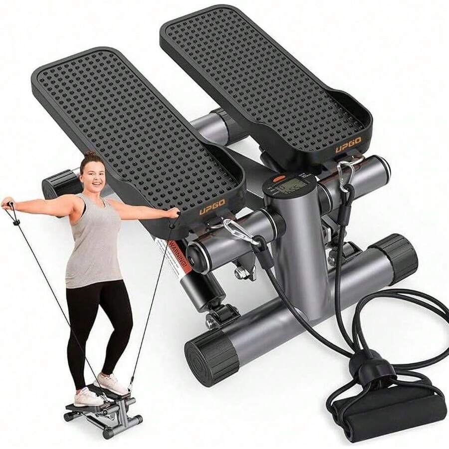 Upgo Stair Stepper For Sxercise, Mini Steppers With Resistance Band ...