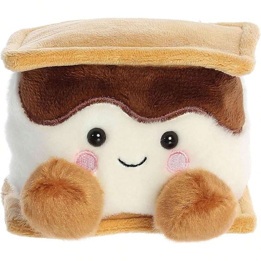 Aurora® Palm Pals™ Toastee S'more Smore™ 5 Inch Stuffed Animal Toy #1 ...